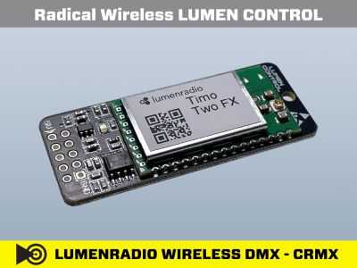 Radical Wireless LUMEN CONTROL TimoTwo CRMX Module | max. 300 mA | CINELEDS