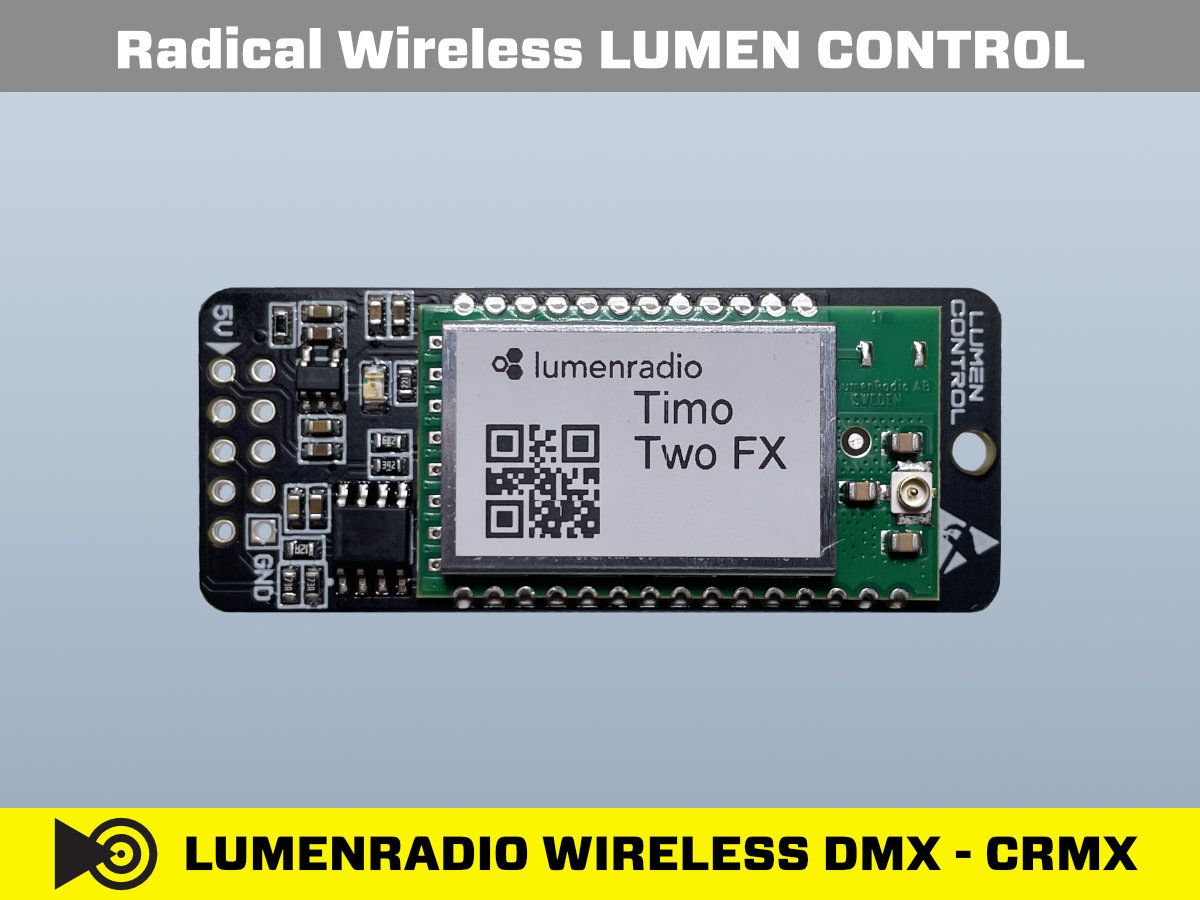 Radical Wireless LUMEN CONTROL TiMoTwo CRMX Module | max. 300 mA | CINELEDS
