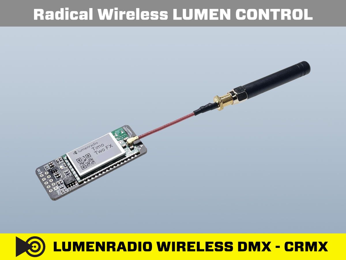 Radical Wireless LUMEN CONTROL TiMoTwo CRMX Module | max. 300 mA | CINELEDS